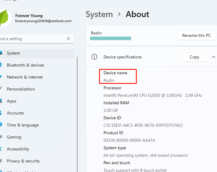 6 Formas De Encontrar El Nombre En Windows 11 Y 10
