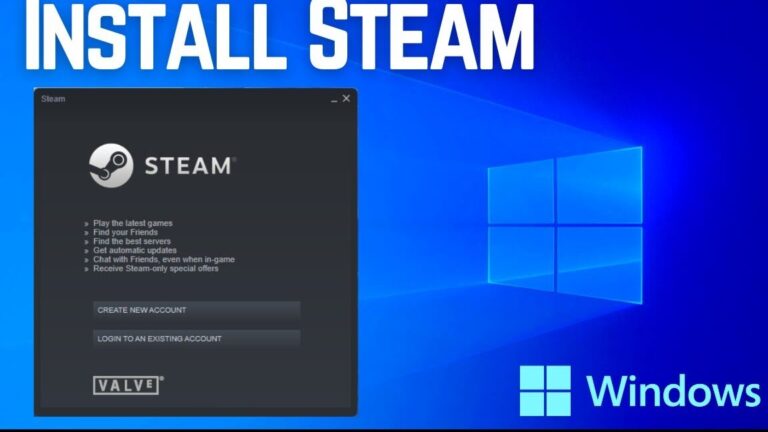 Descubre CÓMO DESCARGAR y USAR Steam en WINDOWS 11