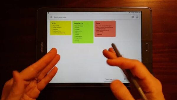 Cómo DIBUJAR y USAR el S PEN en GOOGLE KEEP