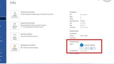 Cómo EDITAR el NOMBRE del AUTOR en Word FÁCIL
