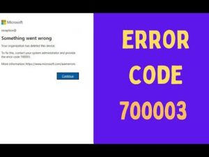 SOLUCIONA el ERROR 70003 de Microsoft 365 RÁPIDO