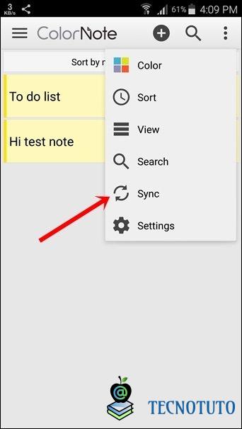 Sincroniza NOTAS de ColorNote de ANDROID a PC FÁCIL