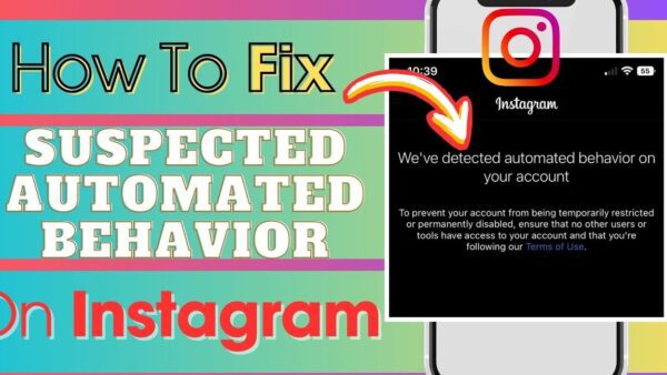RESUELVE el AVISO de COMPORTAMIENTO AUTOMATIZADO en Instagram