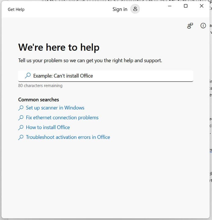 Asistente de soporte y recuperación de Microsoft (SaRA) eliminado de ...