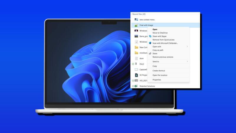El menú contextual de Windows 11 se está revisando: qué esperar - Tecnotuto
